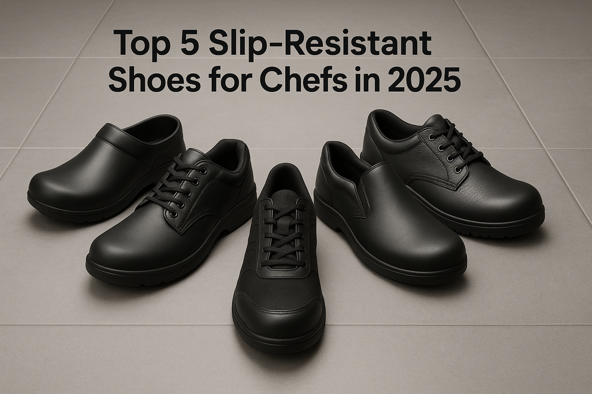 Top 5 Slip-Resistant Shoes for Chefs in 2025 – Ace Chef Apparels
