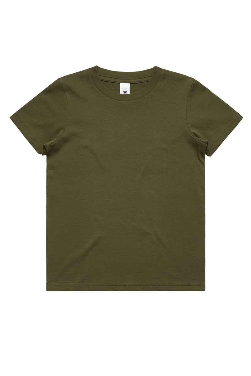 Kid's Staple Tee- Army – Ace Chef Apparels