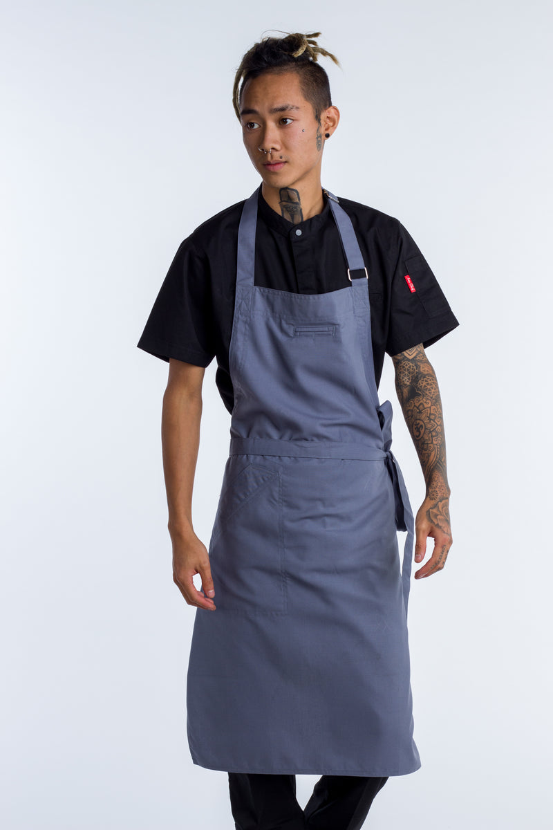 light grey chef aprons | Ace Chef Apparel | Chef uniforms | – Ace Chef ...
